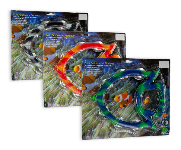 FISH SHAPED TAMBOURINE — Music Man Australia