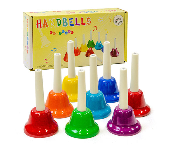 HANDBELLS 8 NOTE COLOURED — Music Man Australia