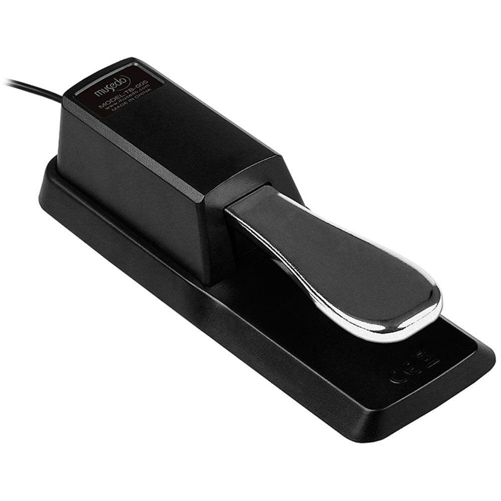 Musedo Piano Style Sustain Pedal with 2m Cable & Polarity Switch ...