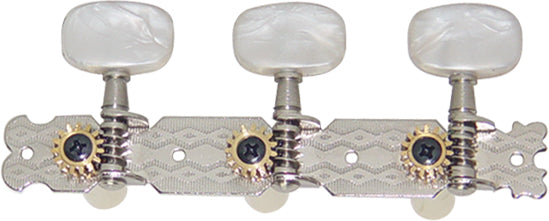 CLASSICAL MACHINE HEADS 3-A-SIDE 35MM NICKEL — Music Man Australia