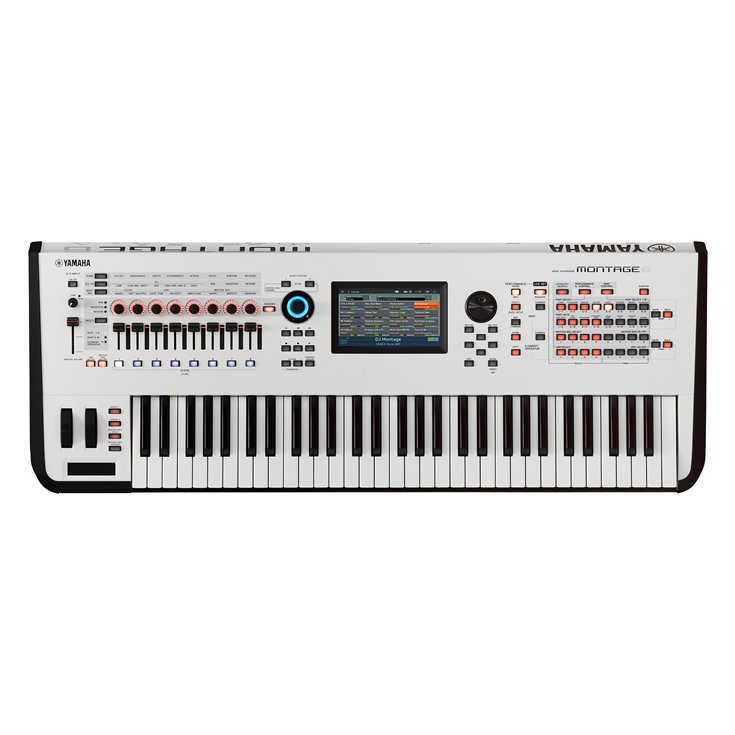 YAMAHA MONTAGE6 SYNTHESIZER WHITE — Music Man Australia
