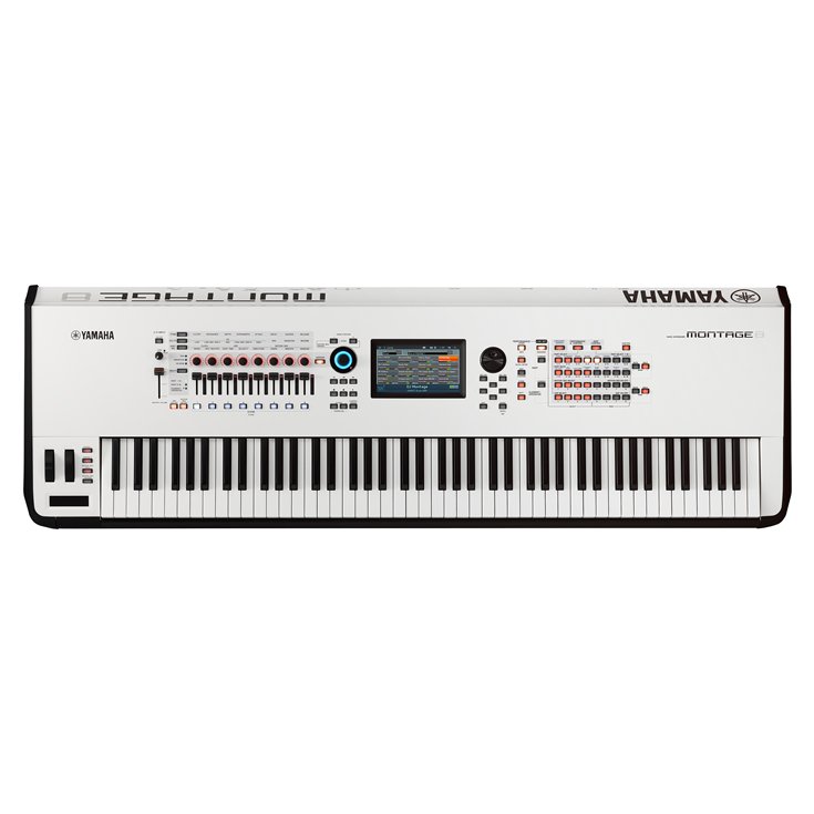 YAMAHA MONTAGE8 SYNTHESIZER WHITE — Music Man Australia
