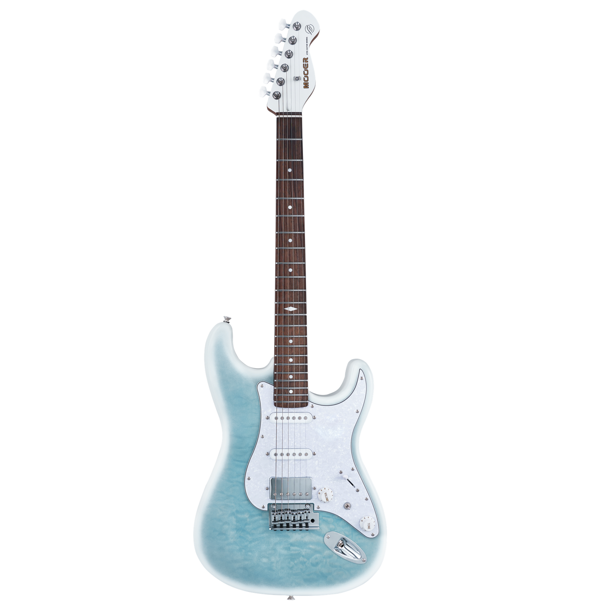 MOOER MSC40 ELECTRIC GUITAR (DREAMY BLUE) — Music Man Australia