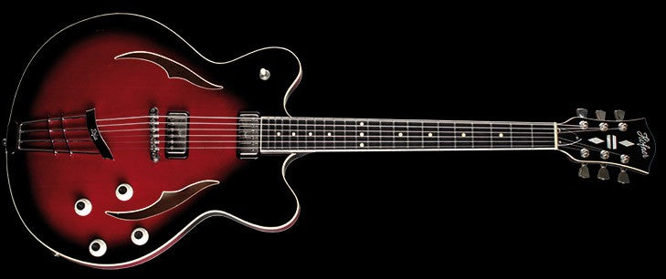 ELECTRIC GTR VERY THIN SPECIAL DK CHERRY RED W/C — Music Man Australia
