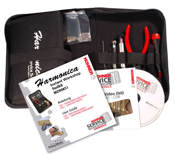 INSTANT WORKSHOP HARMONICA REPAIR TOOLKIT — Music Man Australia