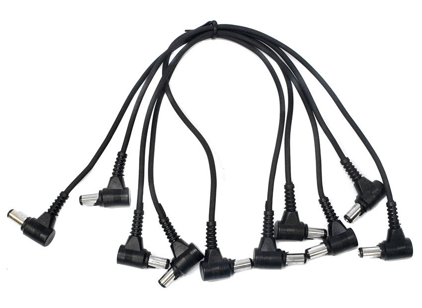 Leem Power to 5-Pedals Daisy Chain Cable with Right Angled Plugs ...