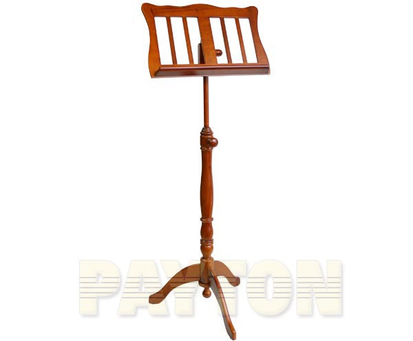 MUSIC STAND WOODEN TRIPOD BASE WALNUT — Music Man Australia