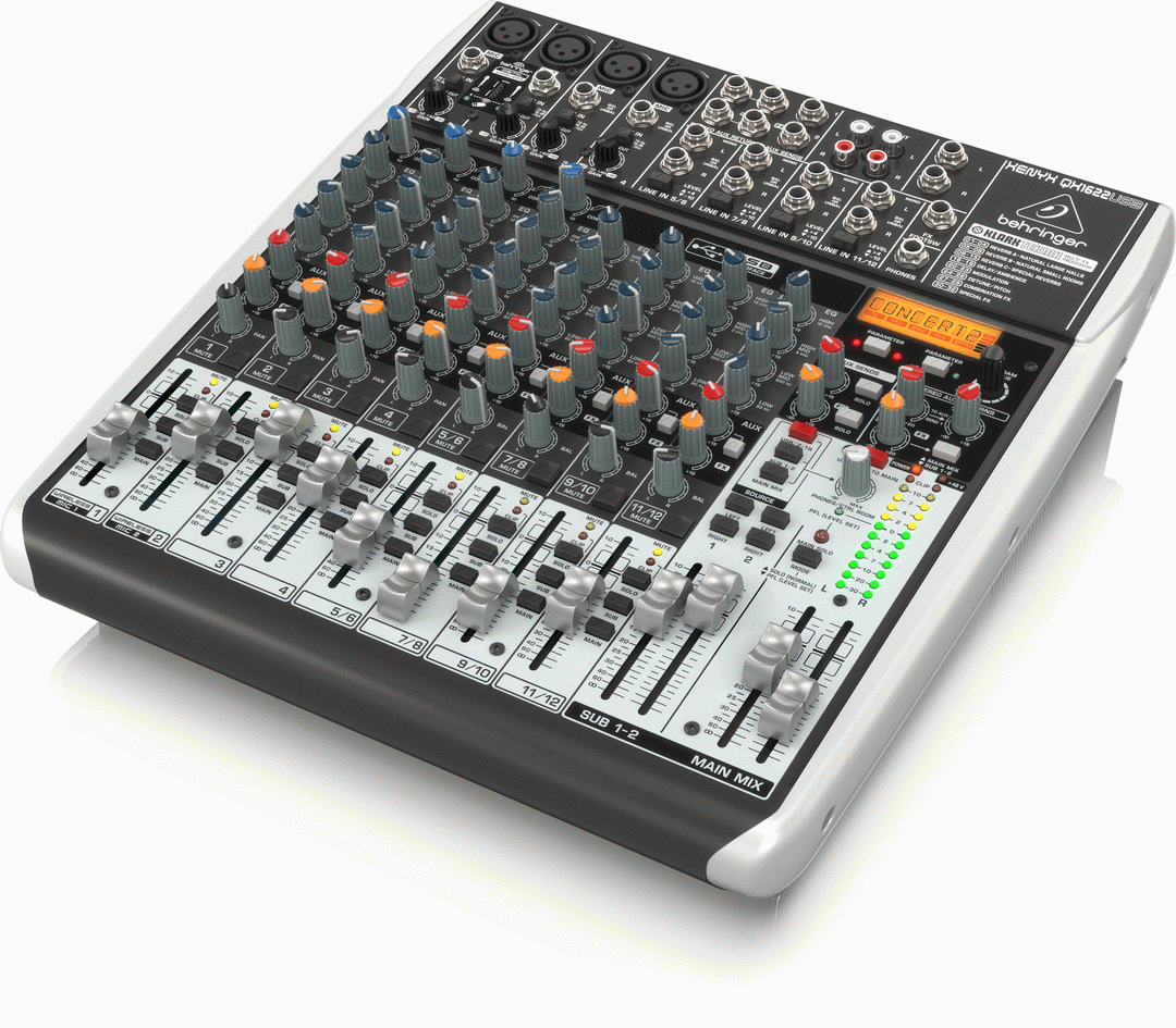 BEHRINGER XENYX QX1622USB MIXER — Music Man Australia