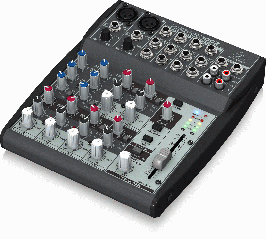 BEHRINGER XENYX 1002 MIXER — Music Man Australia