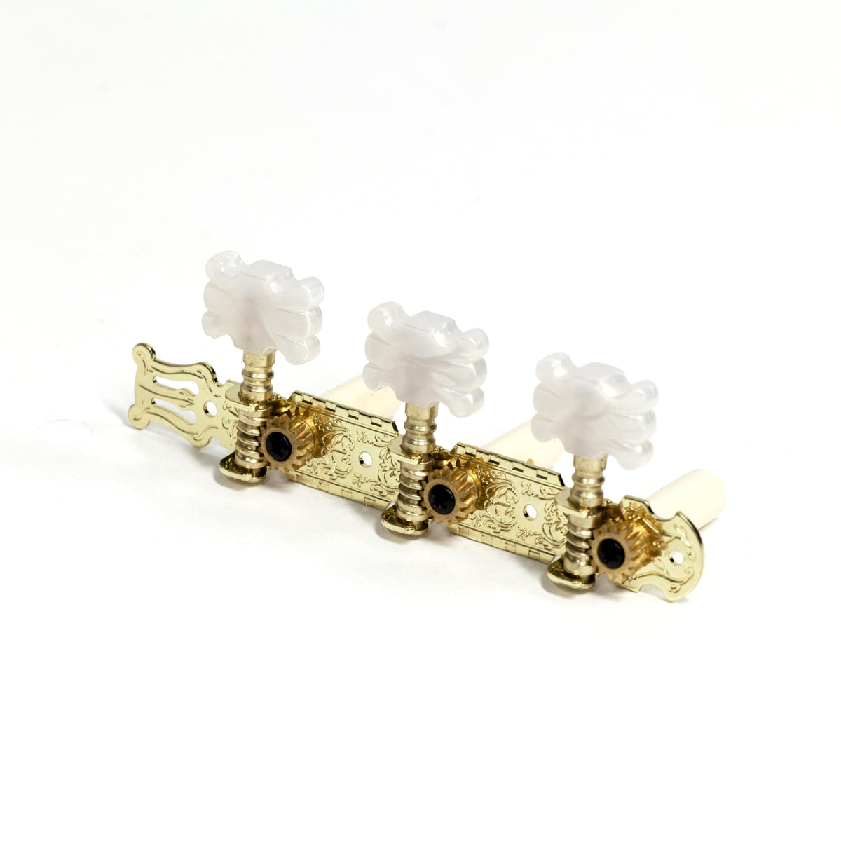 Crossfire Acoustic Guitar Machine Head Set (Gold with Fancy Buttons ...