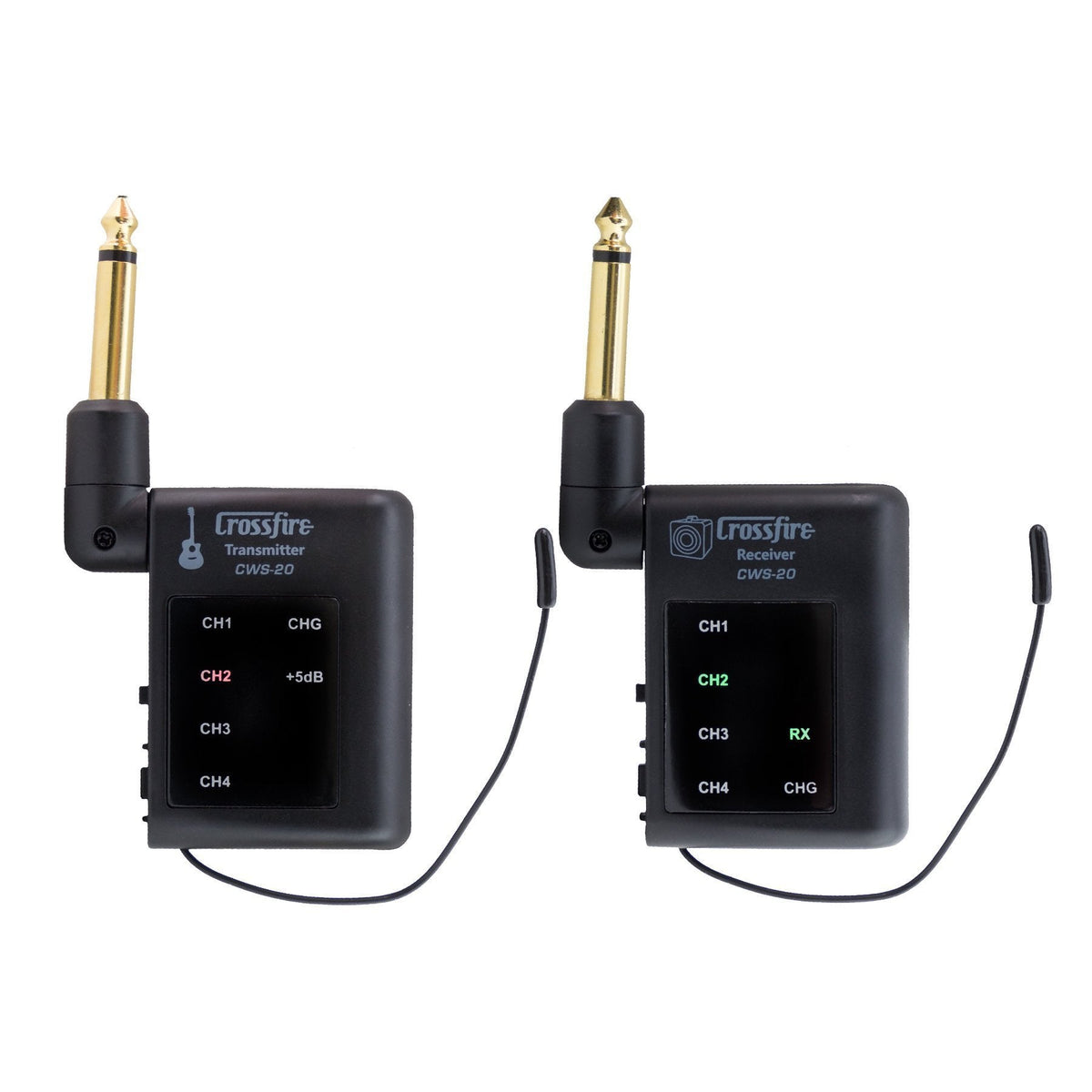 Crossfire Rechargeable UHF Wireless Instrument System — Music Man Australia