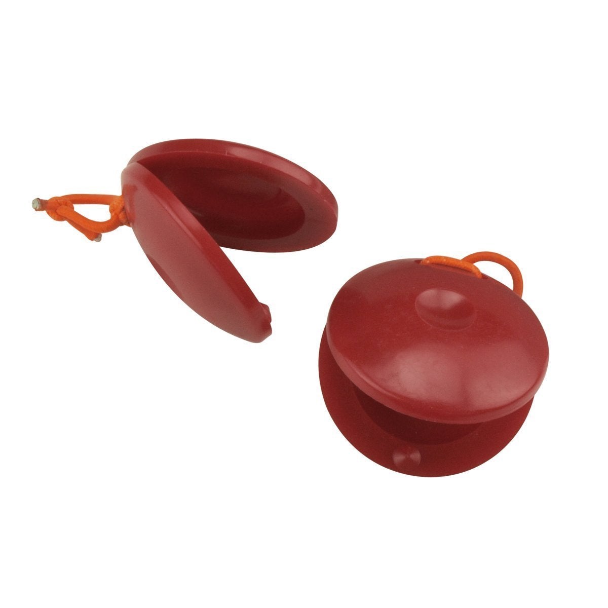 Drumfire Finger Castanets Plastic (Red) — Music Man Australia