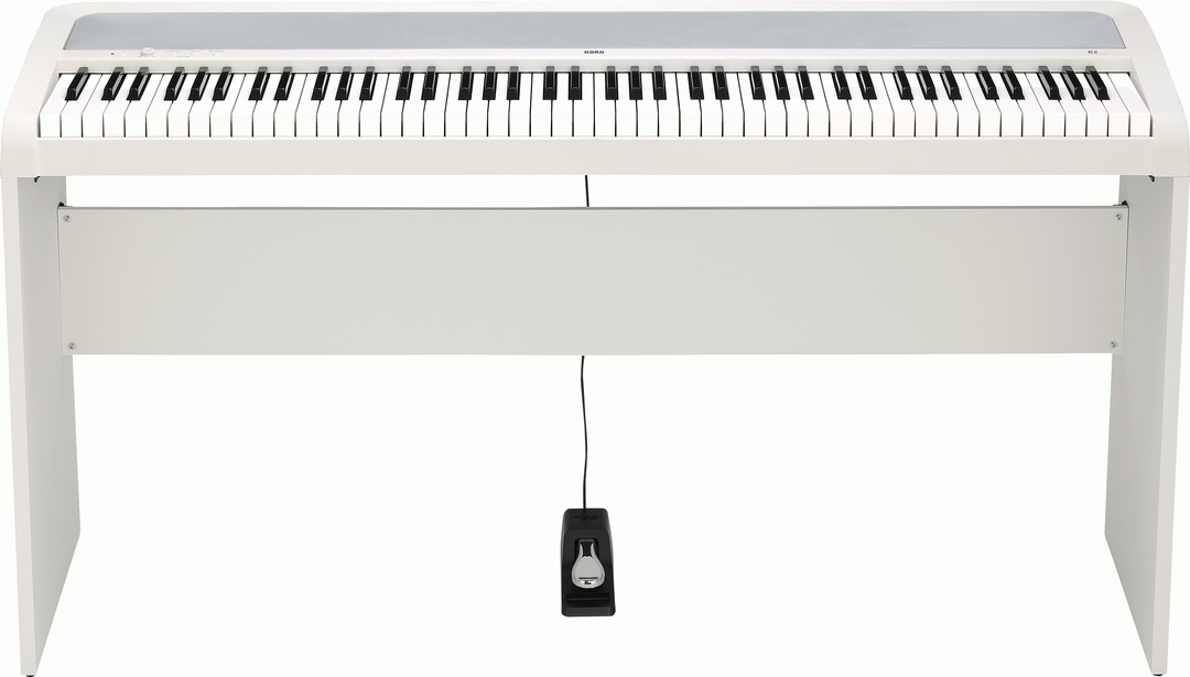 KORG B2 SP DIGITAL PIANO WITH STAND WHITE — Music Man Australia