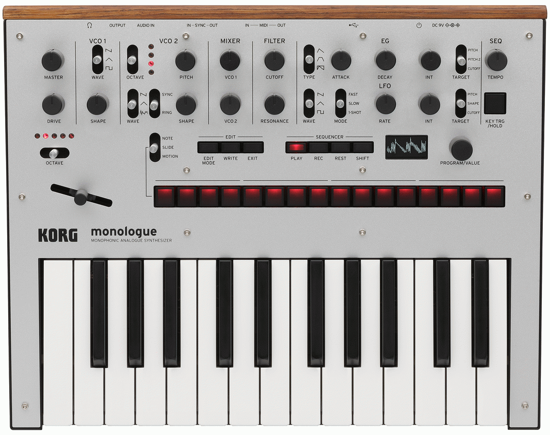 KORG MONOLOGUE SILVER — Music Man Australia