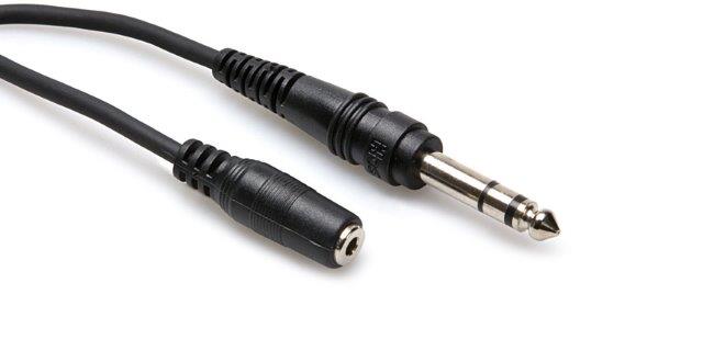 010 FT CABLE ST 3.5MM FEMALE TO ST 1/4 INCH — Music Man Australia