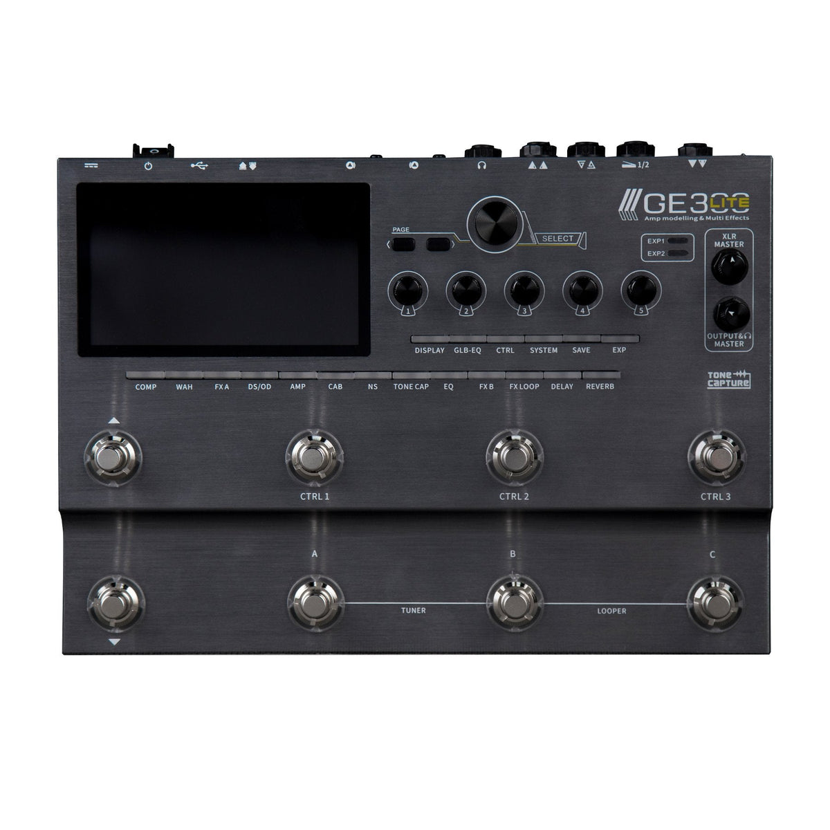 Mooer GE-300 LITE Amp Modelling Multi-Effects Processor — Music Man ...