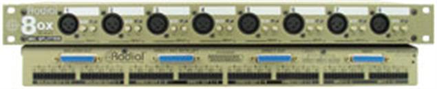 RACKMOUNT 8 CH MIC SPLITTER RADIAL — Music Man Australia