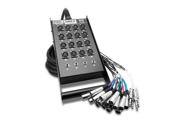 100 FT MULTICORE STAGE BOX 16X4 — Music Man Australia