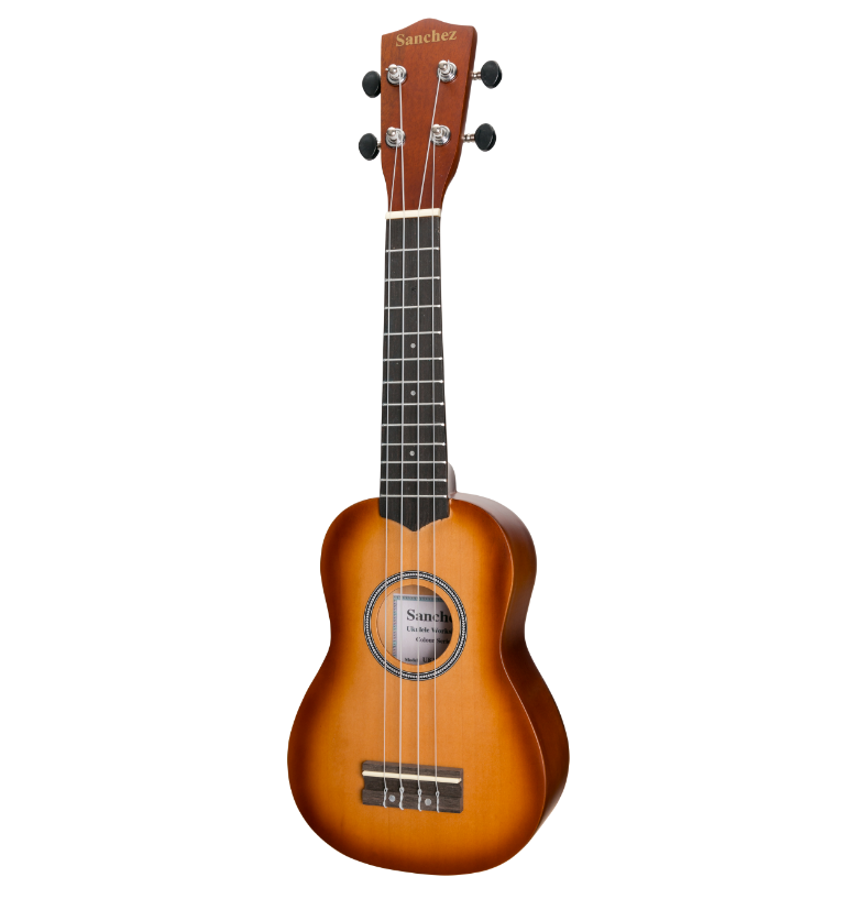 Sanchez 'Colourburst Series' Soprano Ukulele (Tobacco Burst) — Music ...