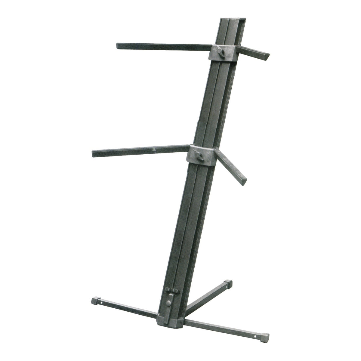 Soundart 2-Tier Adjustable Multi-Keyboard Stand (Black) — Music Man ...