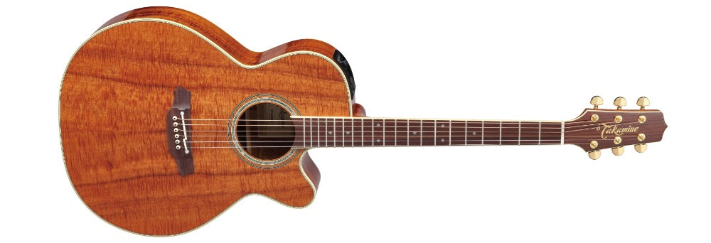TAKAMINE ALL KOA NEX/CA BODY SHAPE AC/EL GUITAR — Music Man Australia